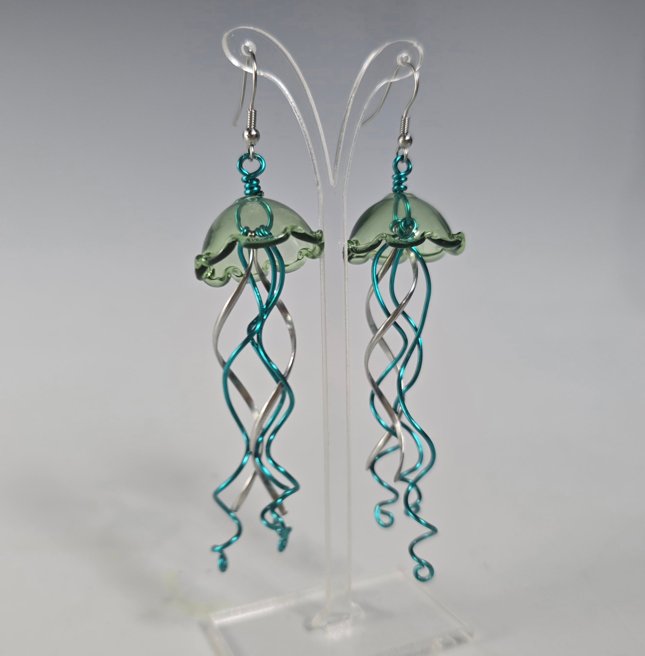 Jelly Fish Earrings – Sunshine Glass Gifts